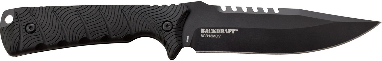 Master Cutlery Elite Tactical Backdraft Fixed Blade Knife | Academy