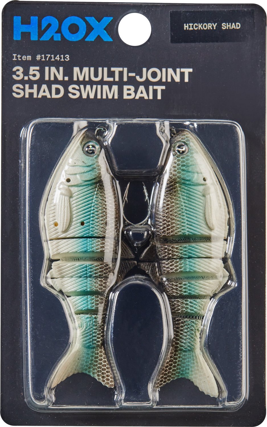 H2OX 3.5 inch Multi Joint Shad Swim Bait | Academy