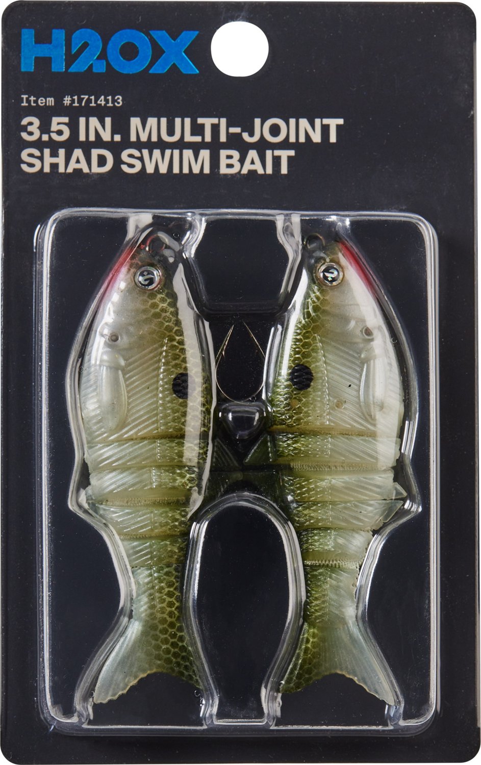 H2OX 3.5 inch Multi Joint Shad Swim Bait | Academy
