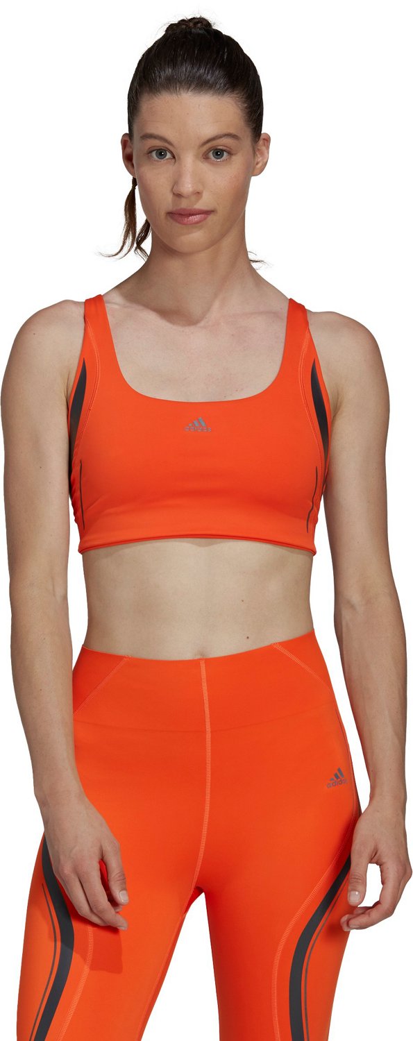 Adidas Womens Powerimpact Luxe Medium Support Sports Bra Academy