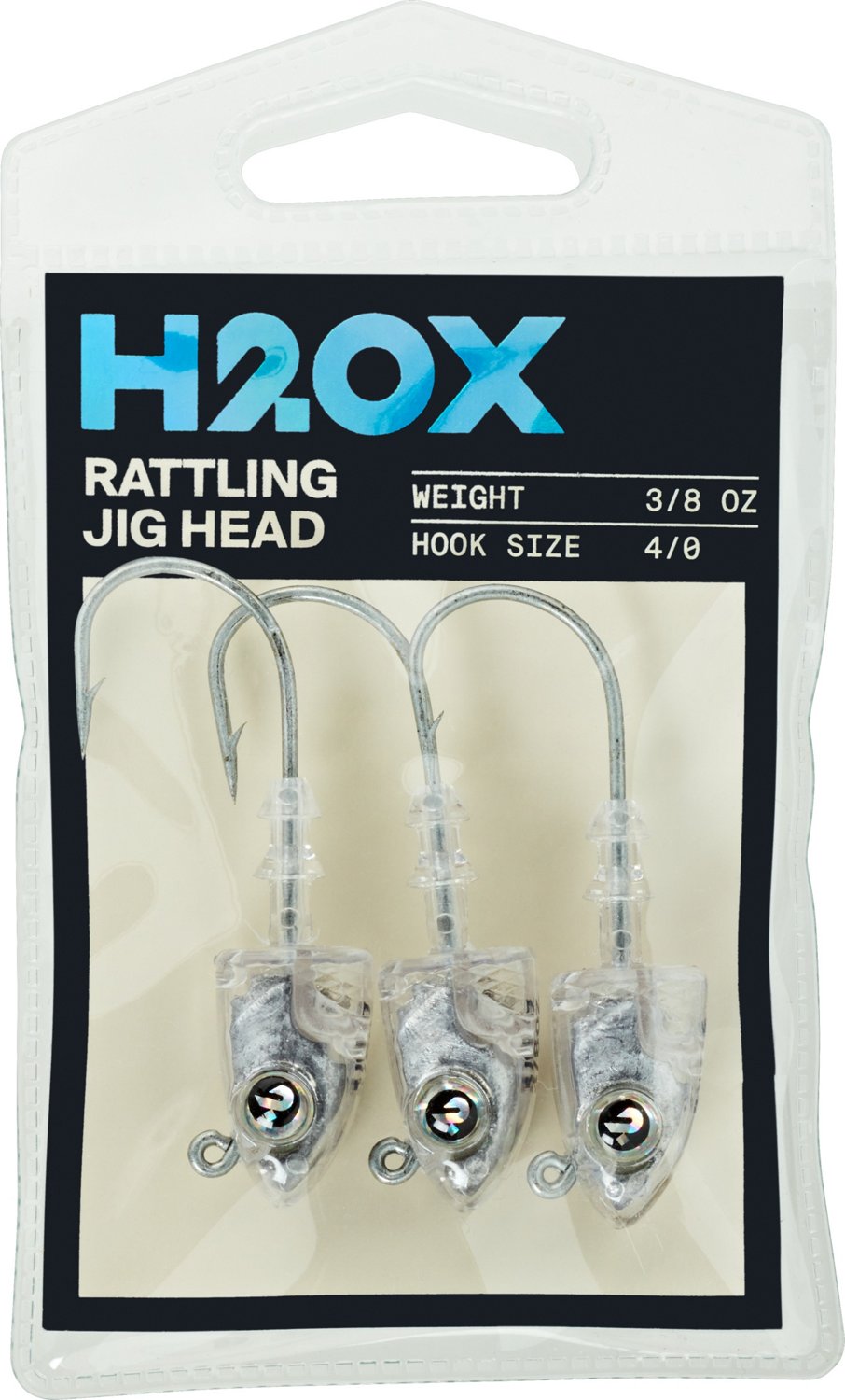 H2OX Rattling Jig Head 3-Pack | Academy