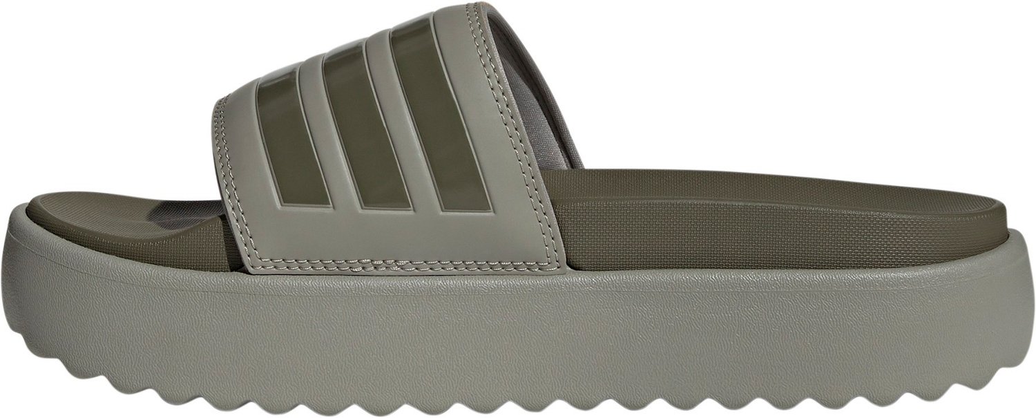 adidas Women's Adilette Platform Flip Flops | Academy