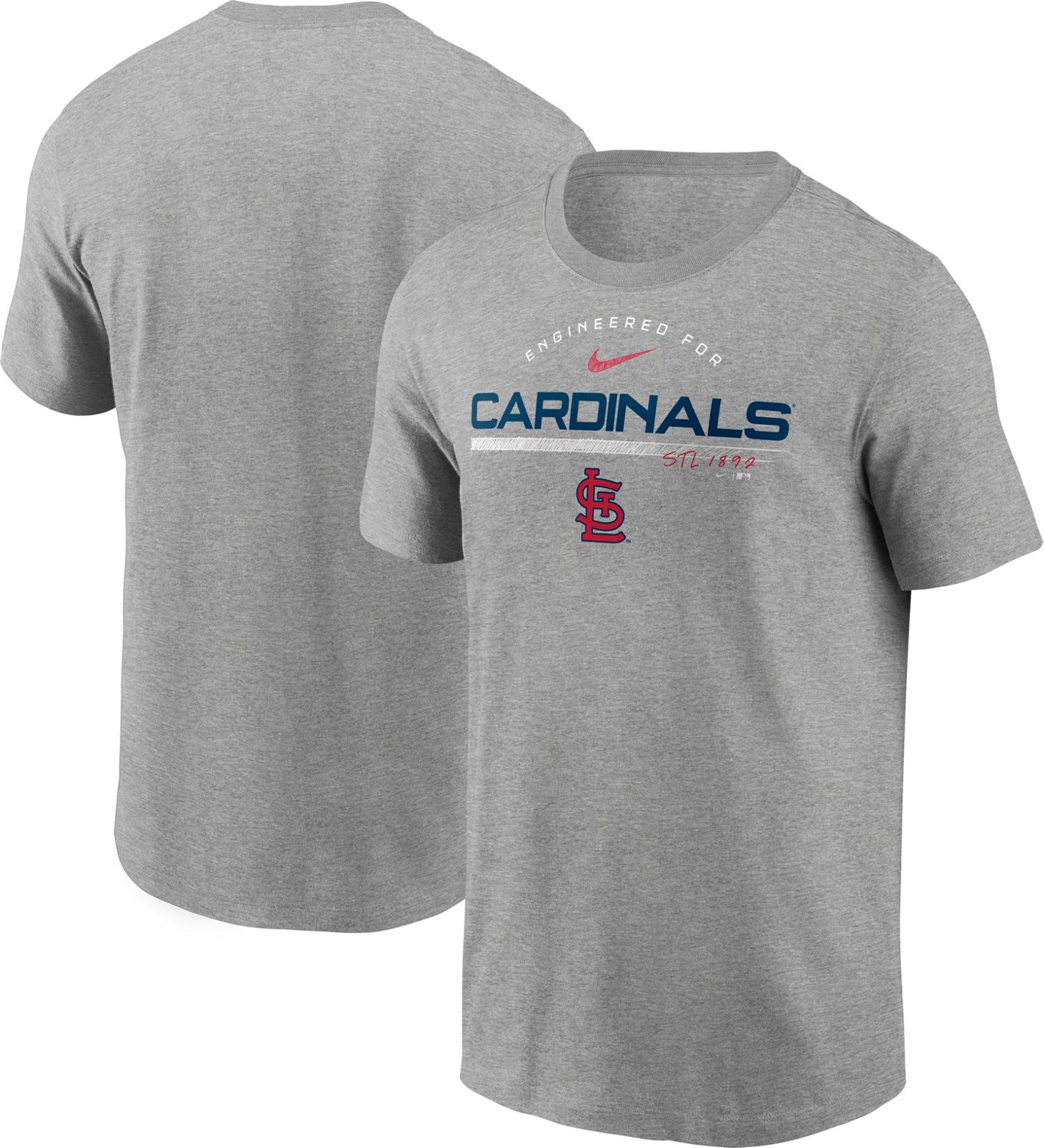 Nike Men's St. Louis Cardinals Team Engineered T-shirt | Academy