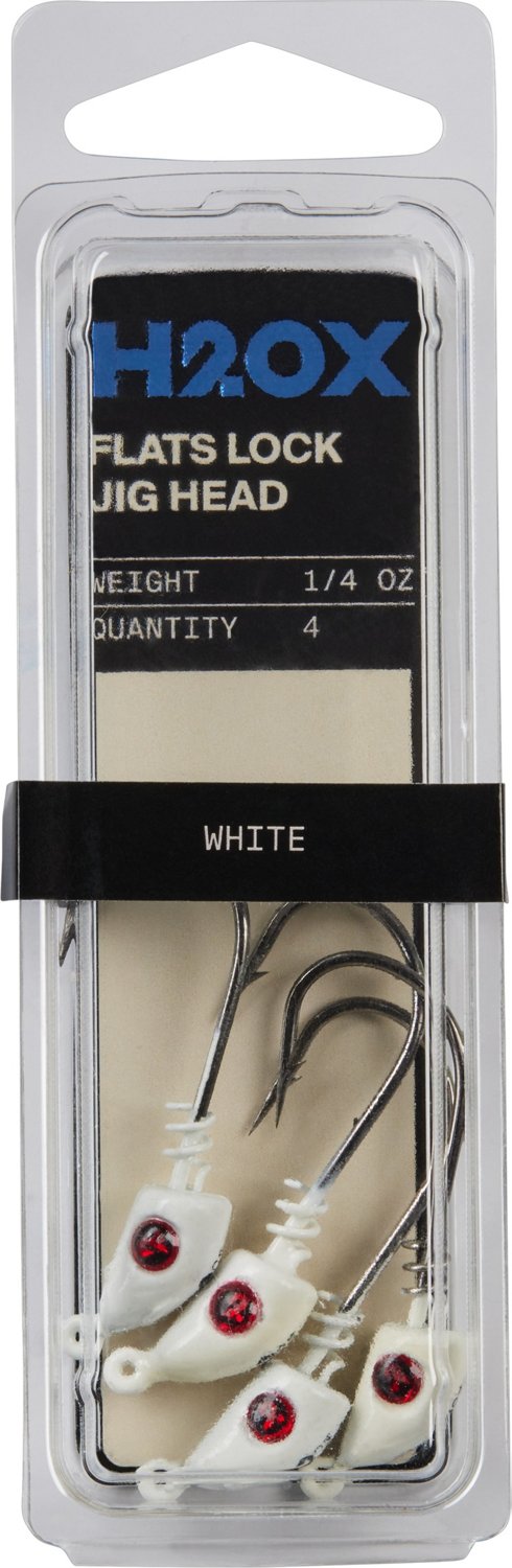 H2OX Flats Minnow Jig Head With 2/0 Hook | Academy