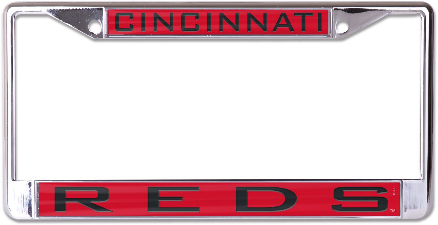 WinCraft Cincinnati Reds Metallic License Plate Frame | Academy