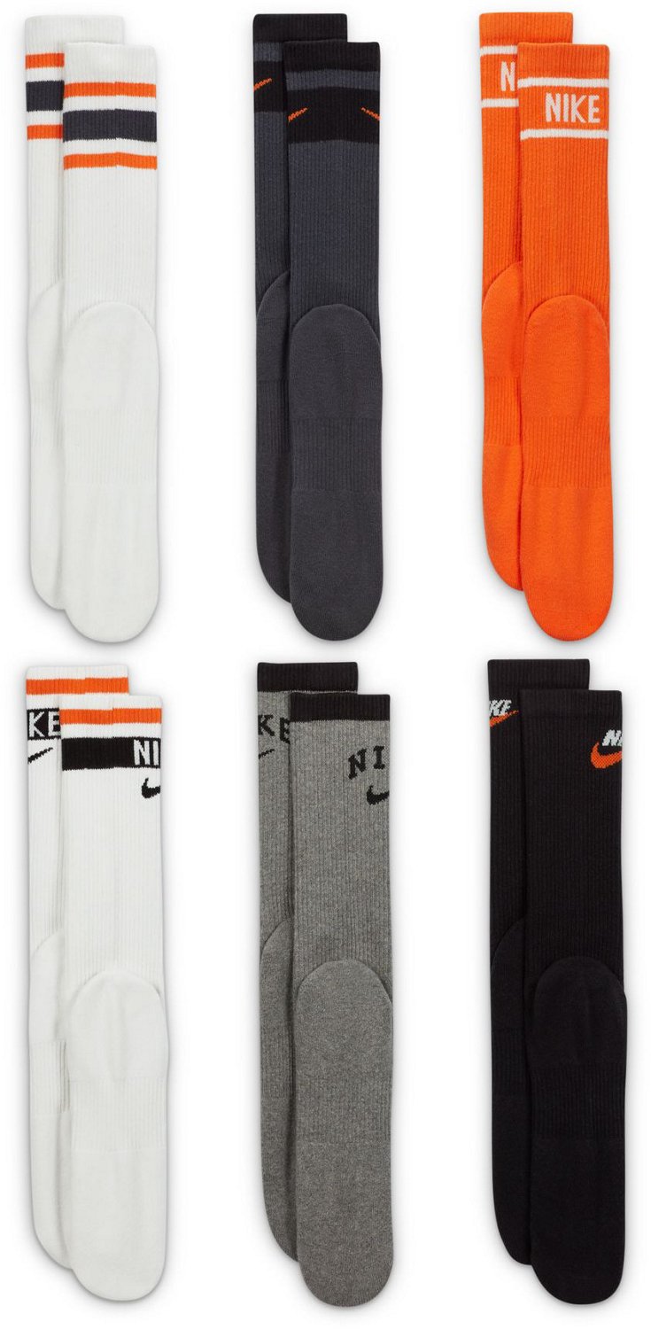 Nike Adults' Everyday Plus Retro Crew Socks 6-Pack | Academy