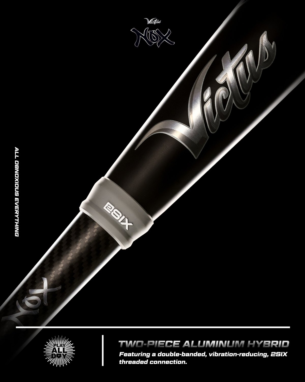 Victus Sports Adults' NOX 2 BBCOR Aluminum Baseball Bat -3 | Academy