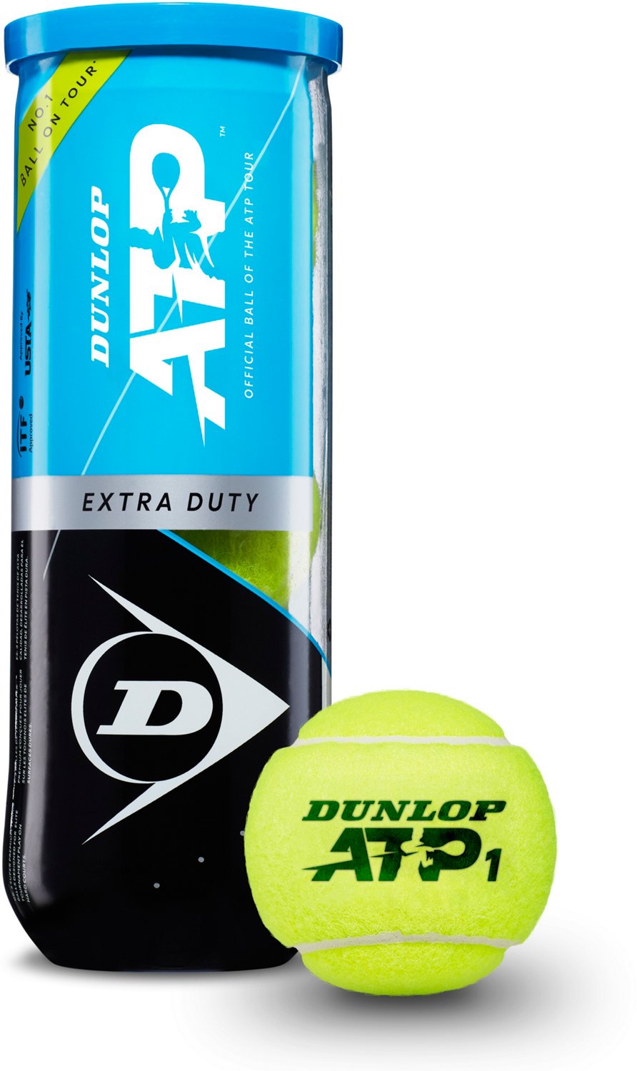 Dunlop ATP Tour Gold XS Tennis Balls 3 Pack | Academy