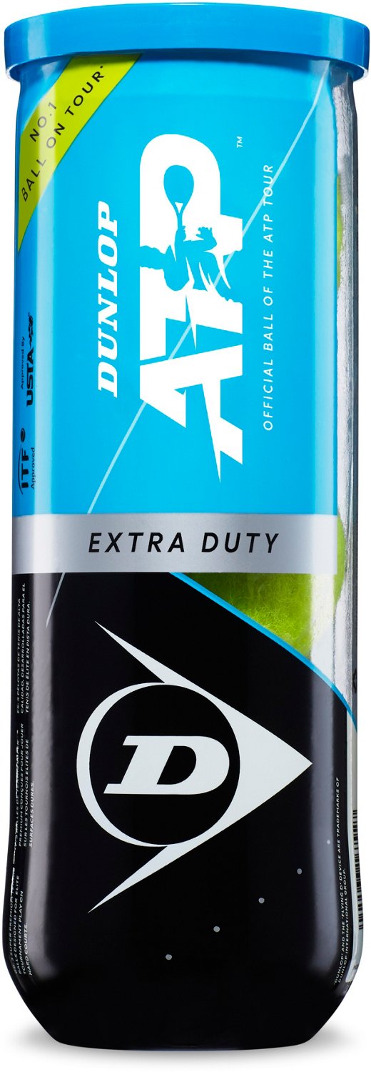 Dunlop ATP Tour Gold XS Tennis Balls 3 Pack | Academy