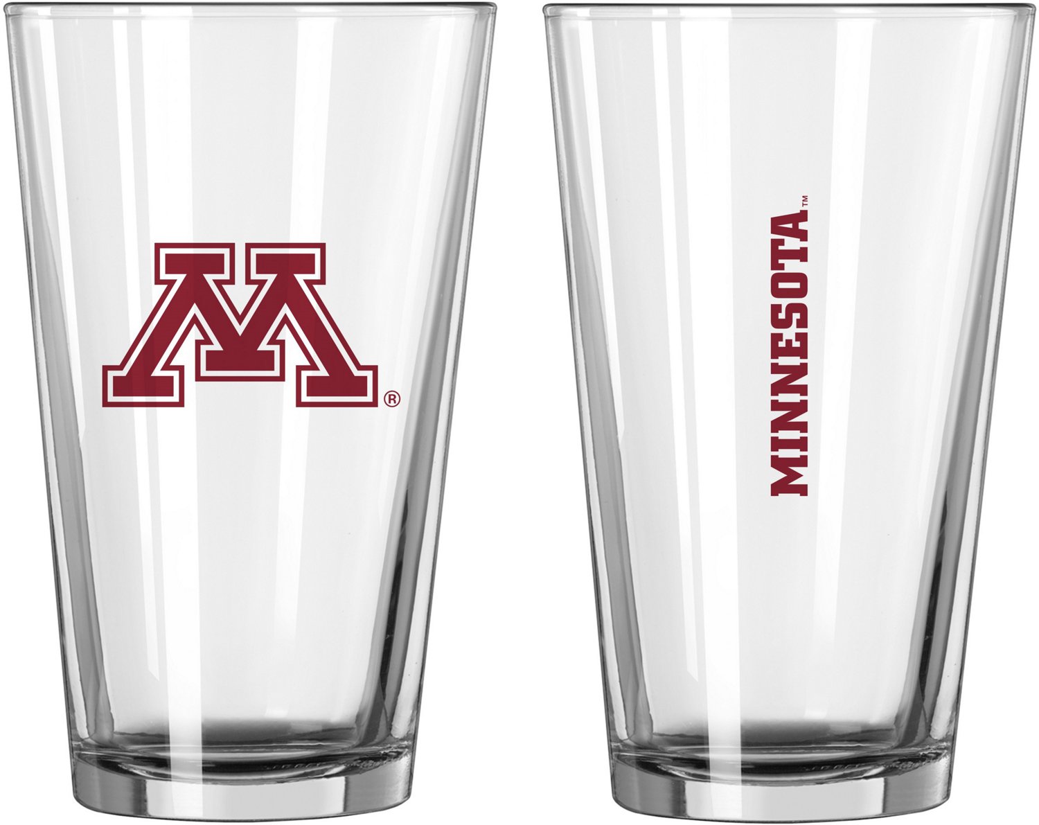 Logo Brands University of Minnesota 16 oz Gameday Pint Glass | Academy