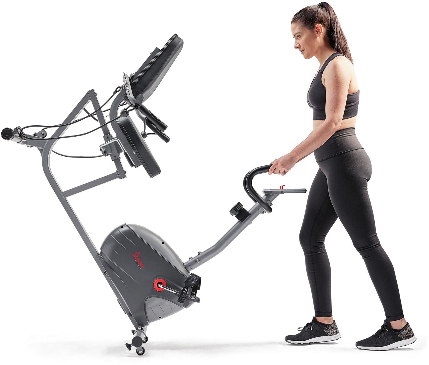 Sunny Health & Fitness Smart Performance Interactive Recumbent Exercise ...