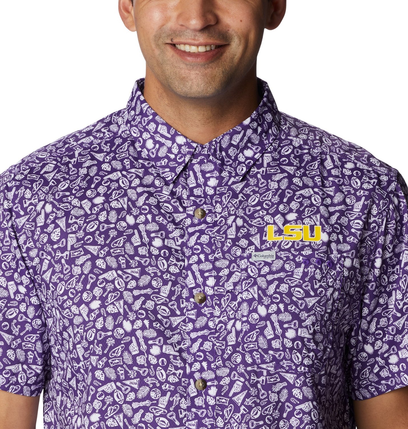 Columbia Sportswear Men's Louisiana State University Super Slack Tide ...