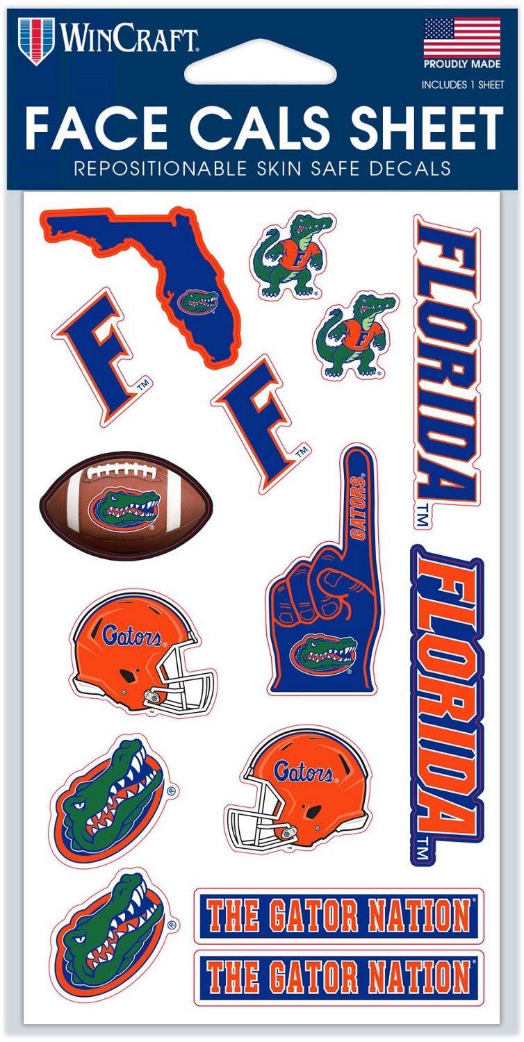 WinCraft University of Florida Face Cal Sheet | Academy