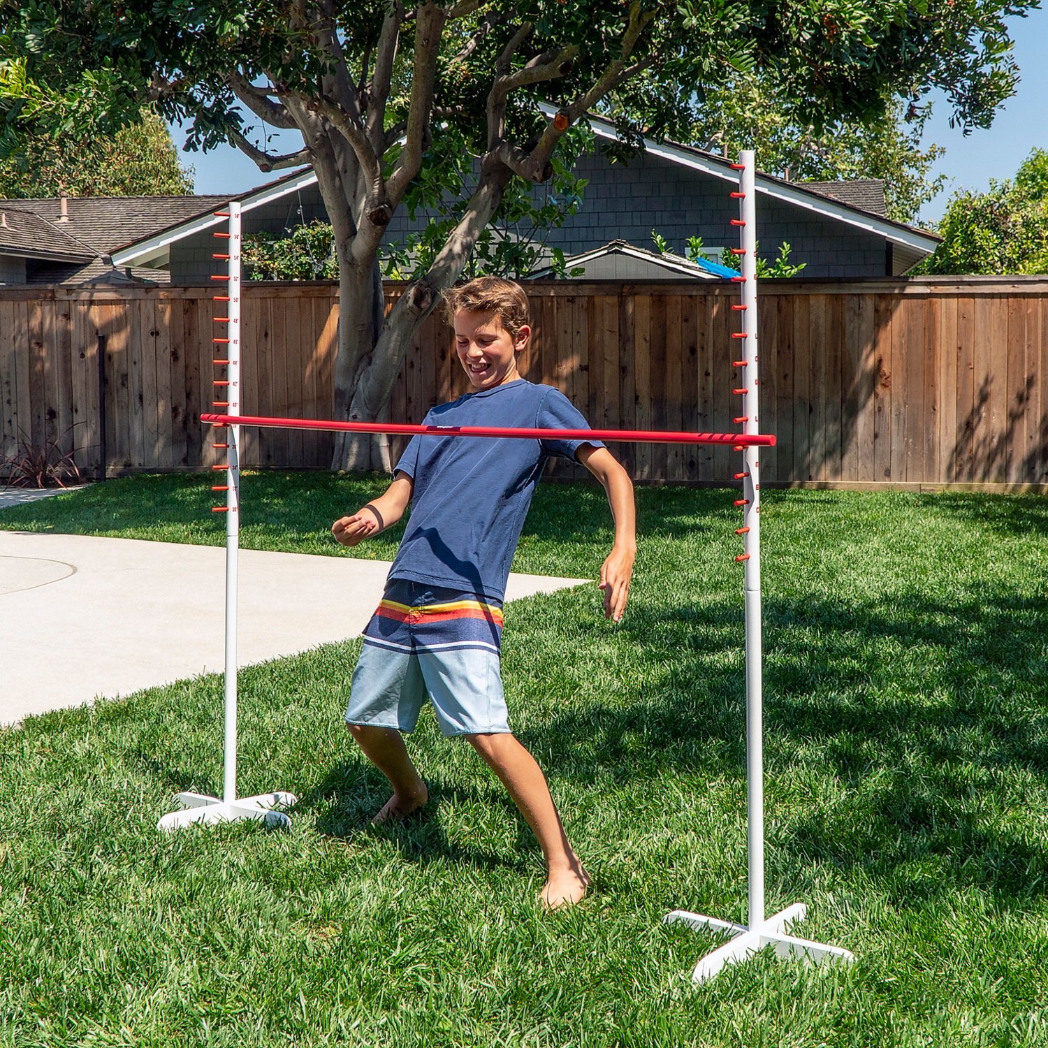 GoSports Get Low Premium Wooden Lawn Limbo Game | Academy