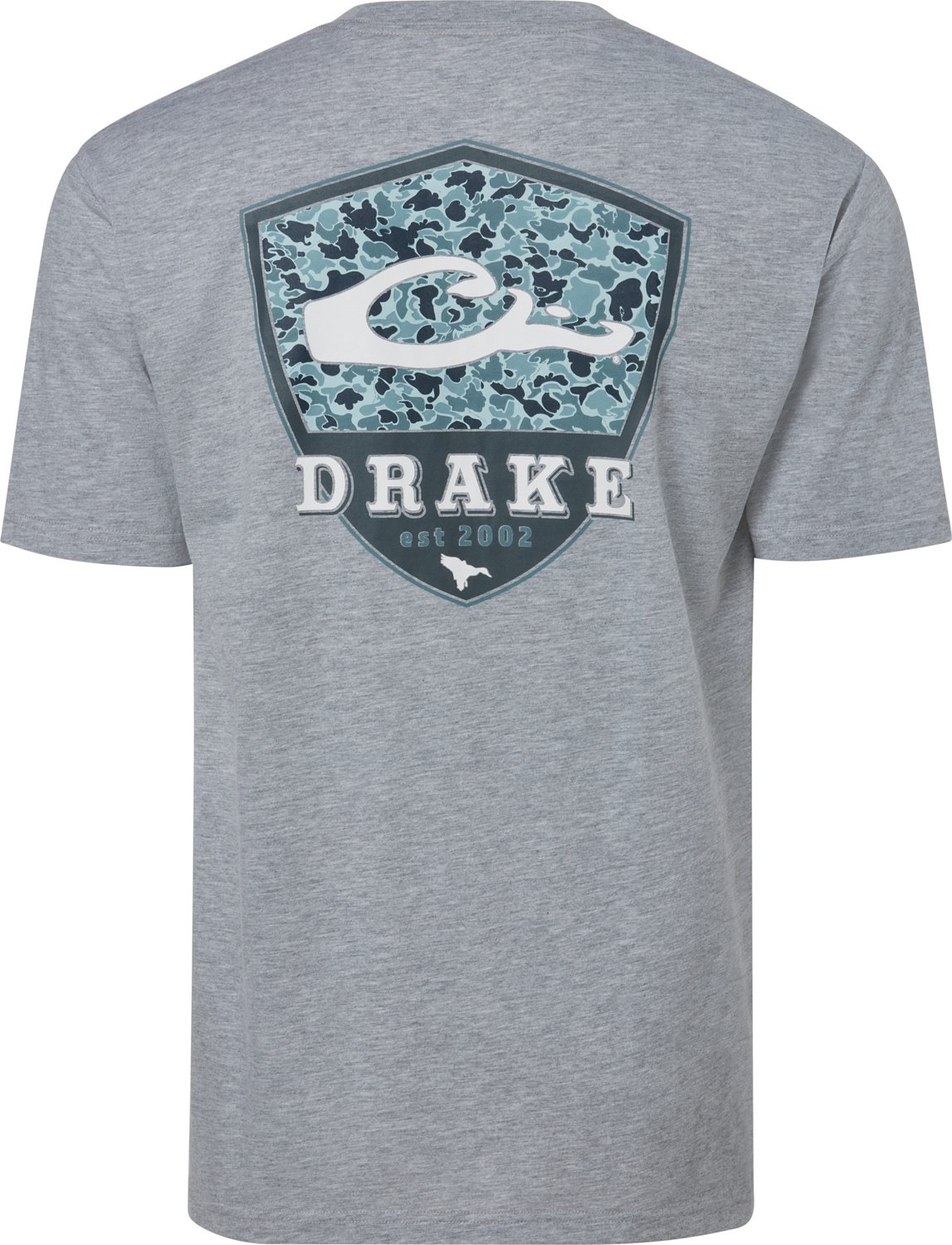 Drake Waterfowl Men's Drake Badge Logo T-shirt | Academy