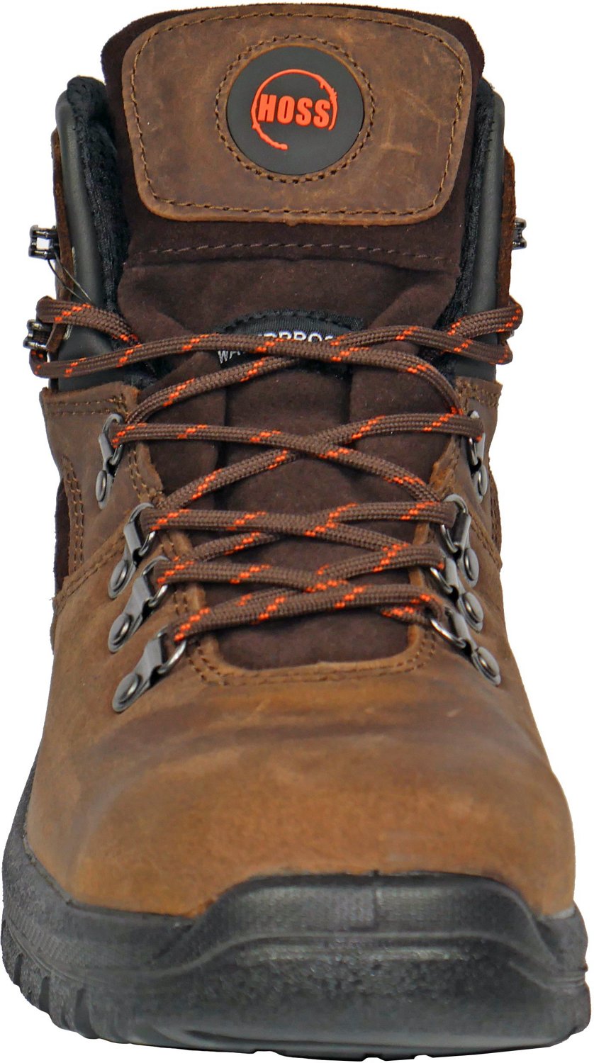 Hoss Boot Company Men's Adam Waterproof Steel Toe Lace Up Boots | Academy