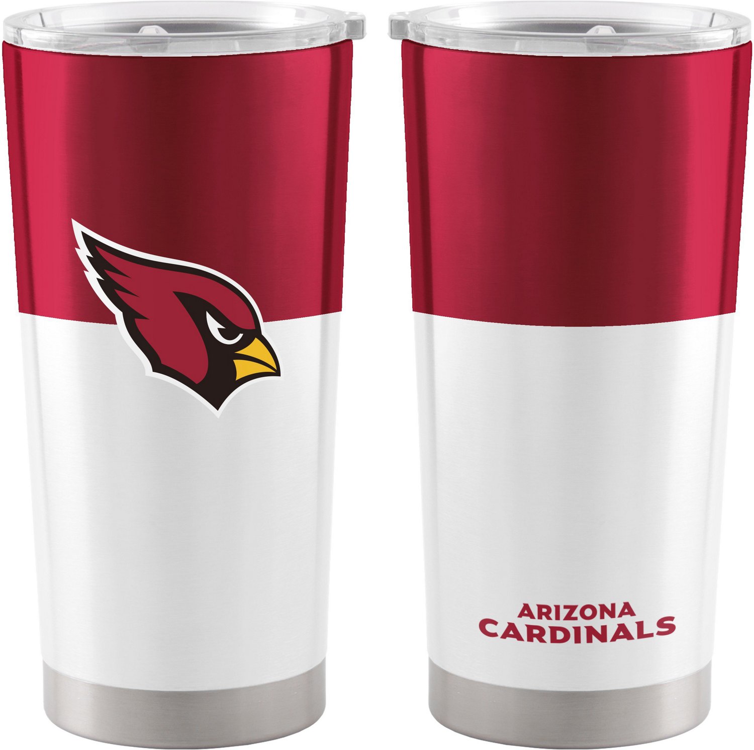Logo Brands Arizona Cardinals 20 oz Colorblock Stainless Tumbler | Academy