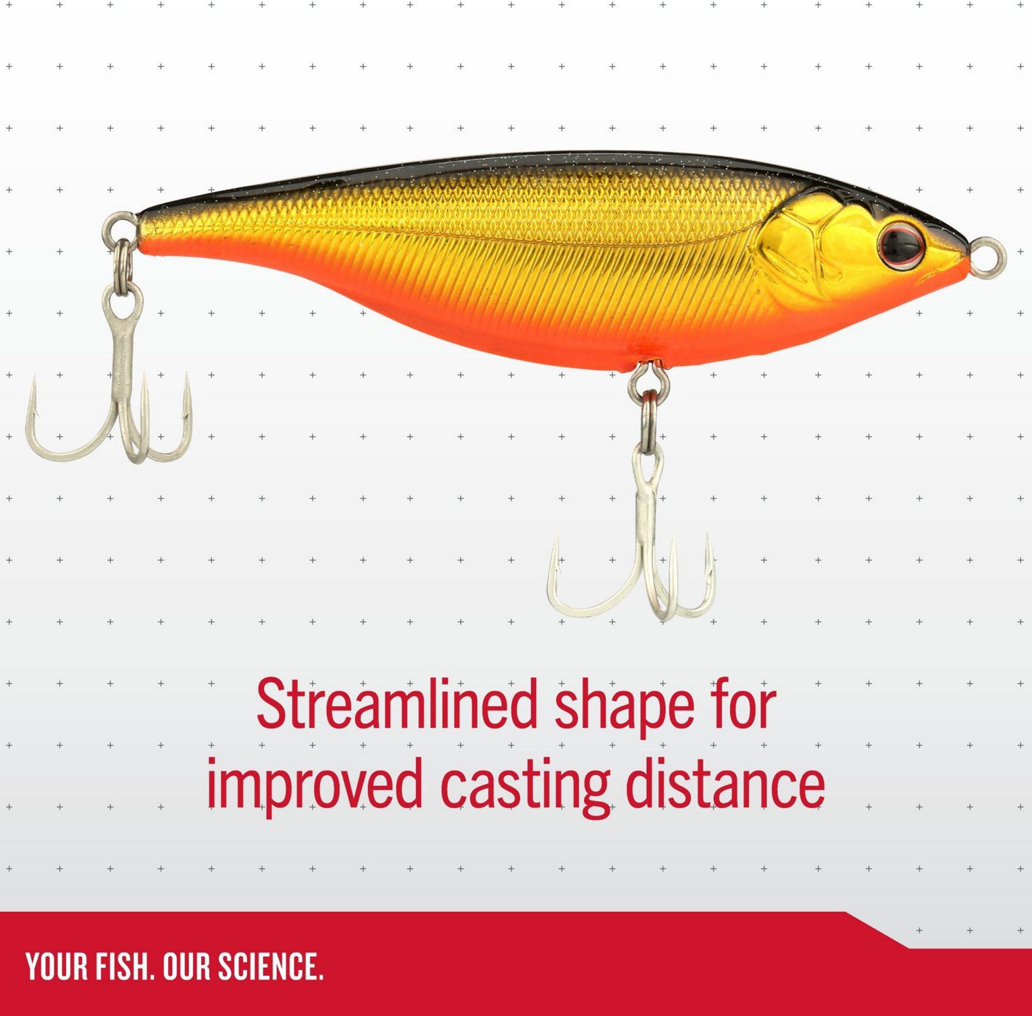 Berkley 4.5 in Stick Shadd Saltwater 114 Medium Depth Stick Bait | Academy