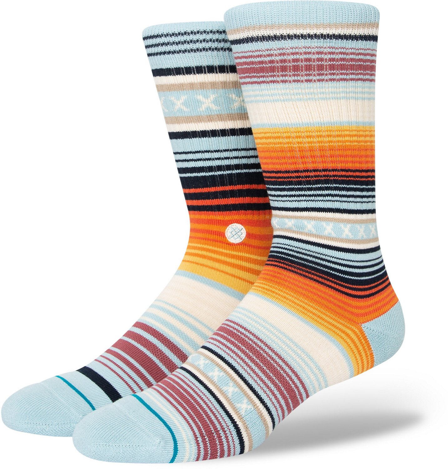 Stance Curren Stripe Crew Socks | Academy