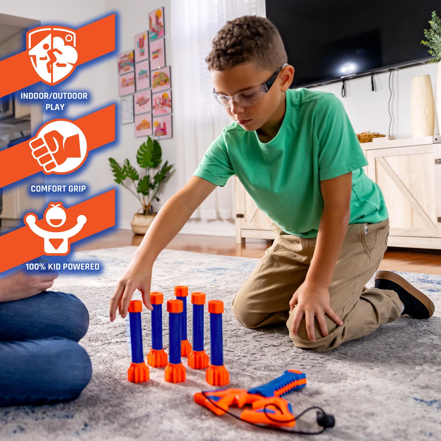 NERF Slingshot Challenge Kids Slingshot Bowling Game | Academy