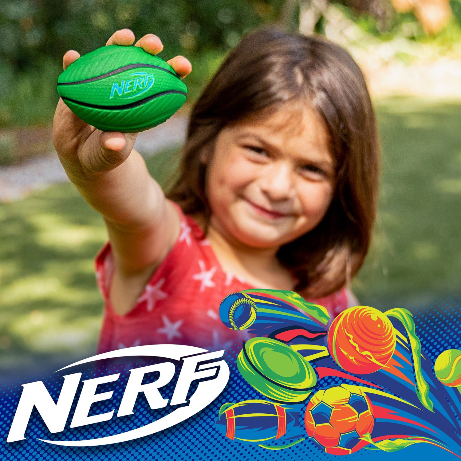 NERF Mini Foam Sports Ball Set | Academy