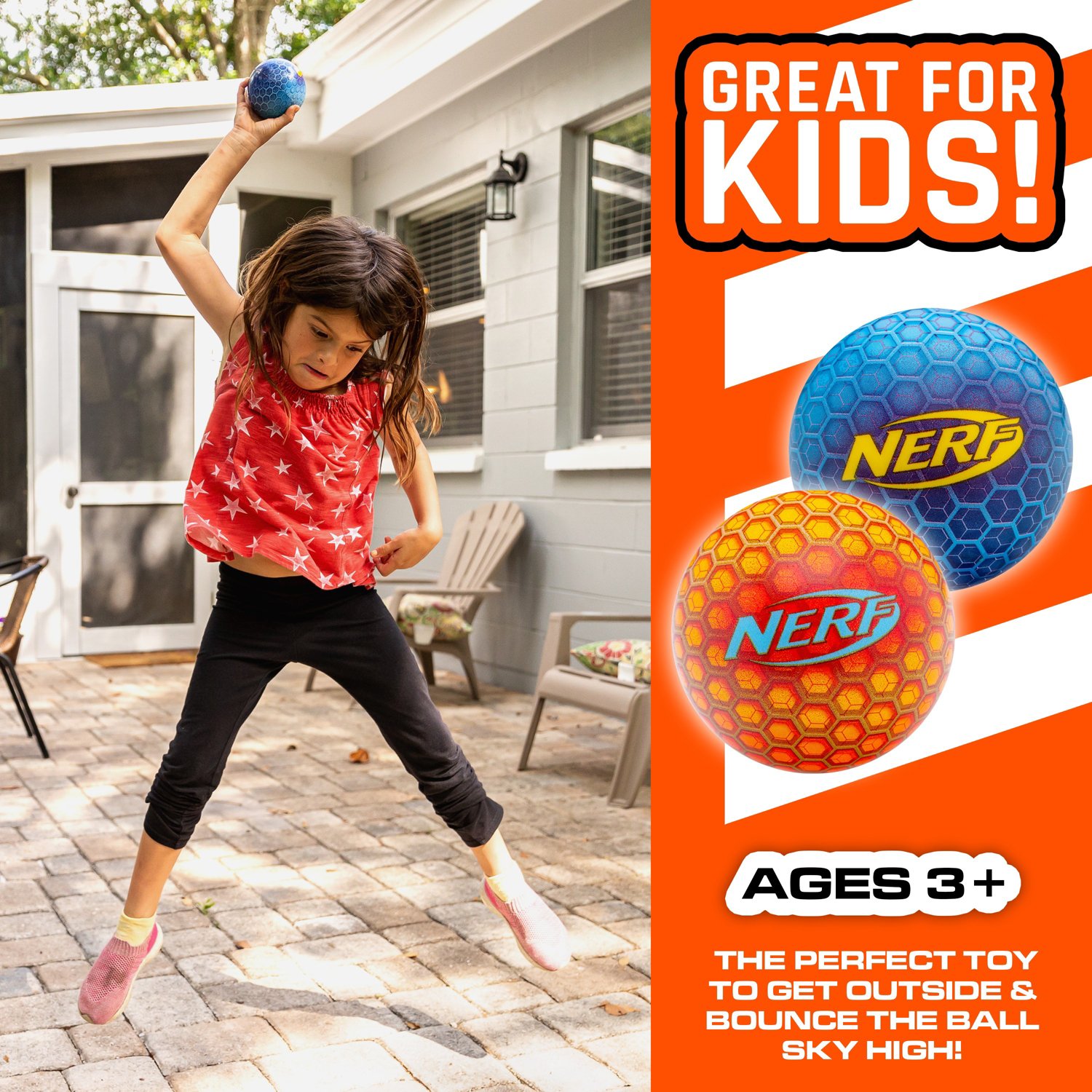 NERF Super High Bounce Ball | Academy