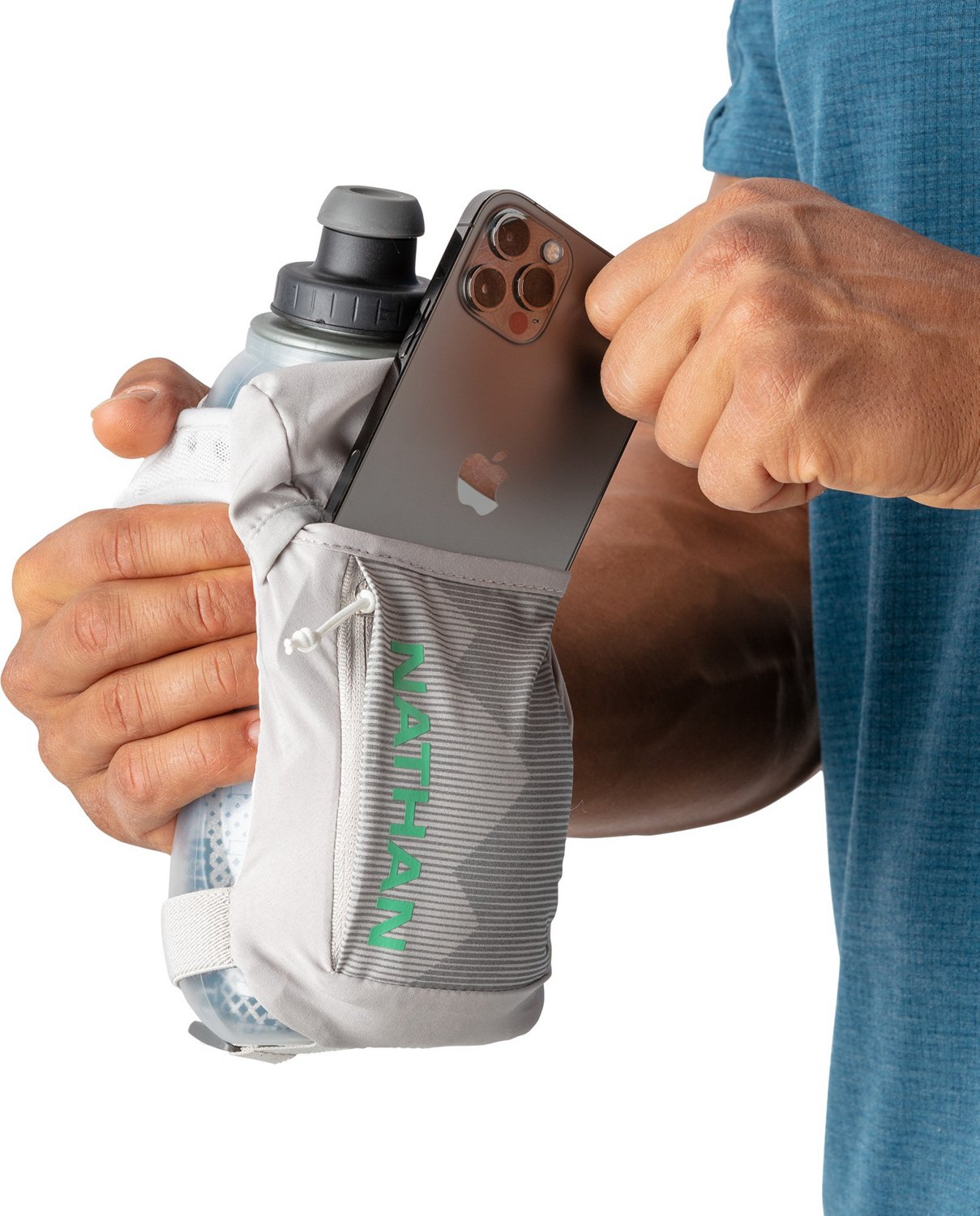 Nathan Insulated Quick Squeeze 18 oz Water Bottle | Academy