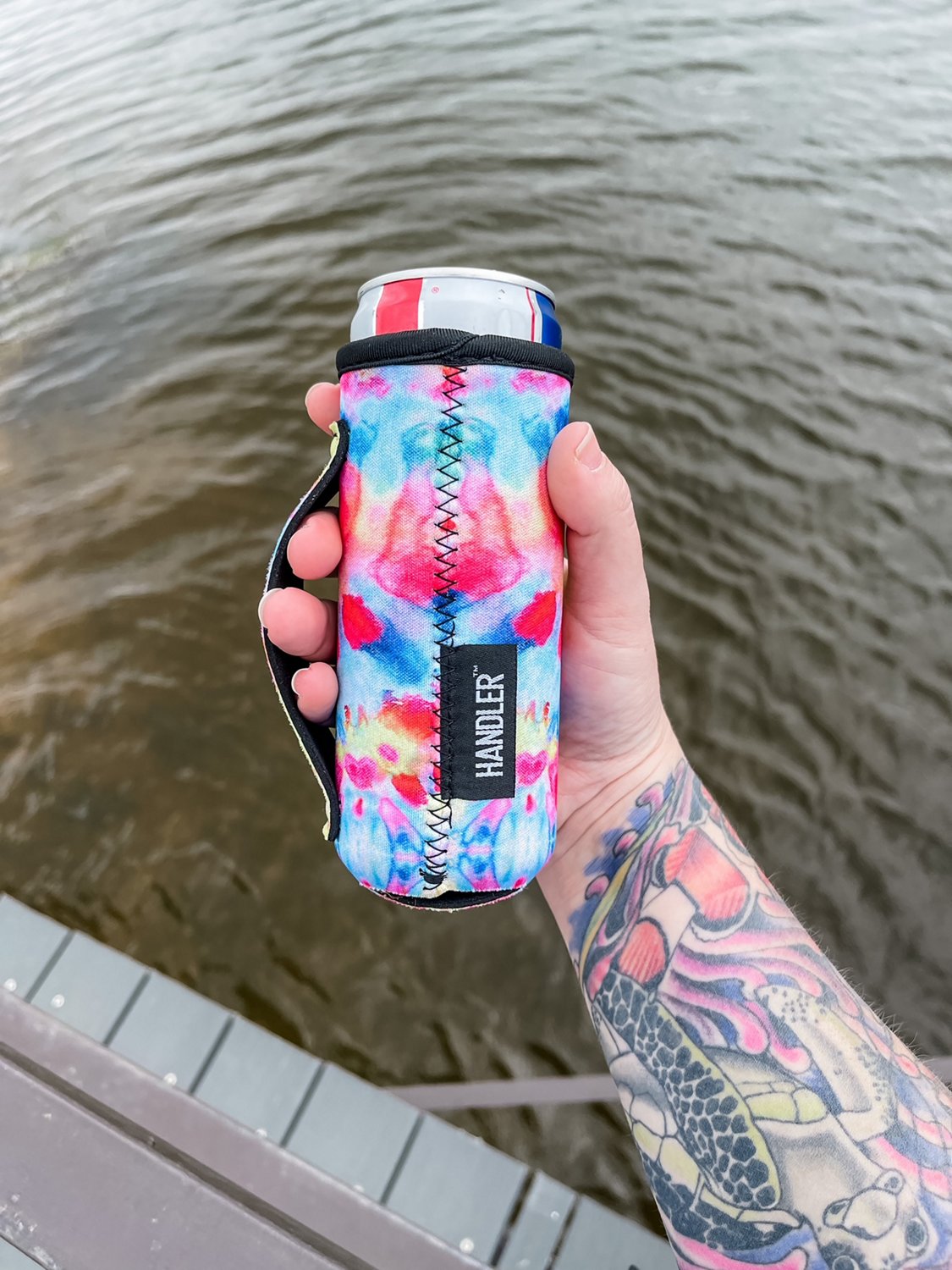 Lit Handlers Tie-Dye 2.0 Slim Can Handler | Academy