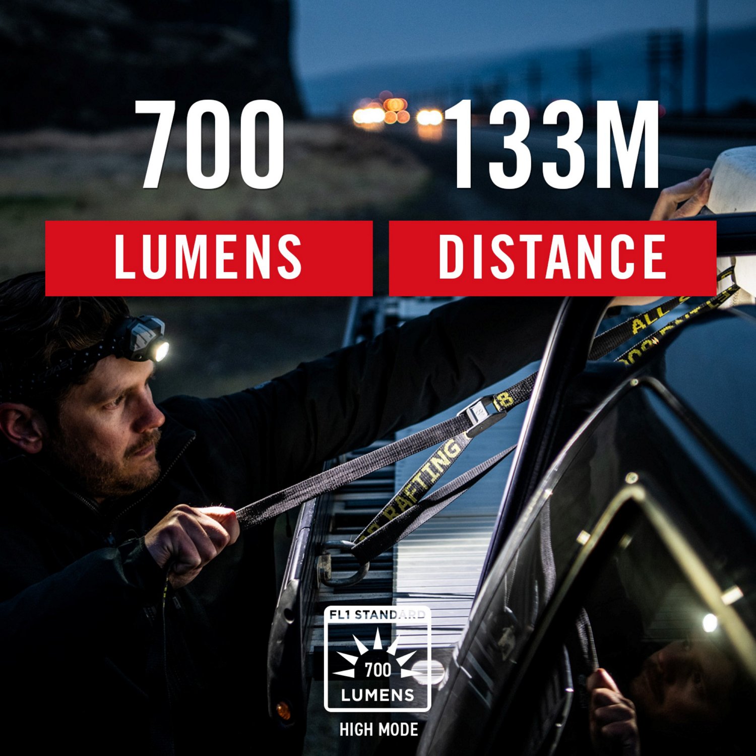 Coast FL78 Tri-Color Dual Power Headlamp | Academy