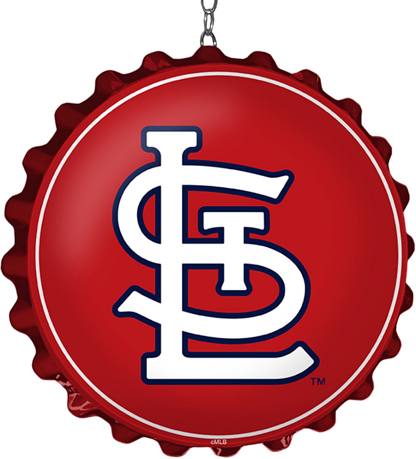 The Fan-Brand St. Louis Cardinals Double-Sided Bottle Cap Dangler | Academy
