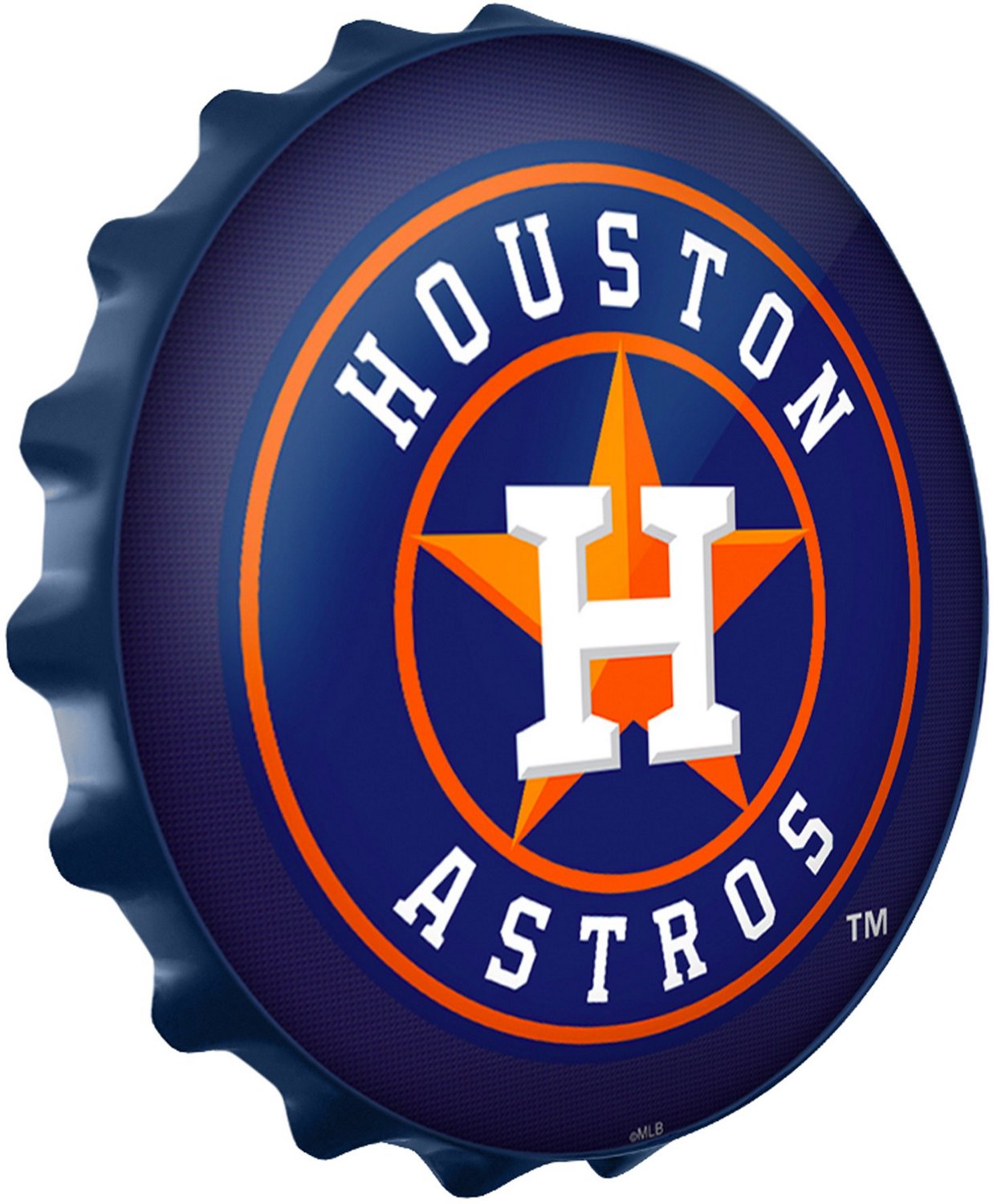 The Fan-Brand Houston Astros Bottle Cap Wall Sign | Academy