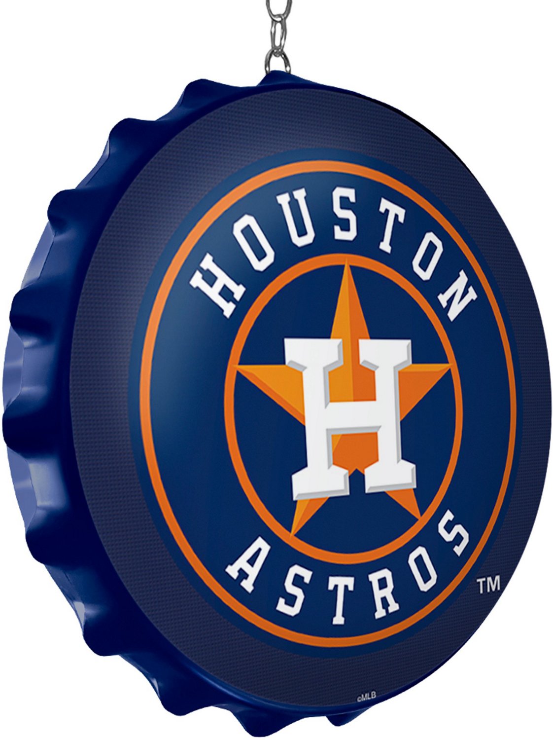 The Fan-Brand Houston Astros Double-Sided Bottle Cap Dangler | Academy