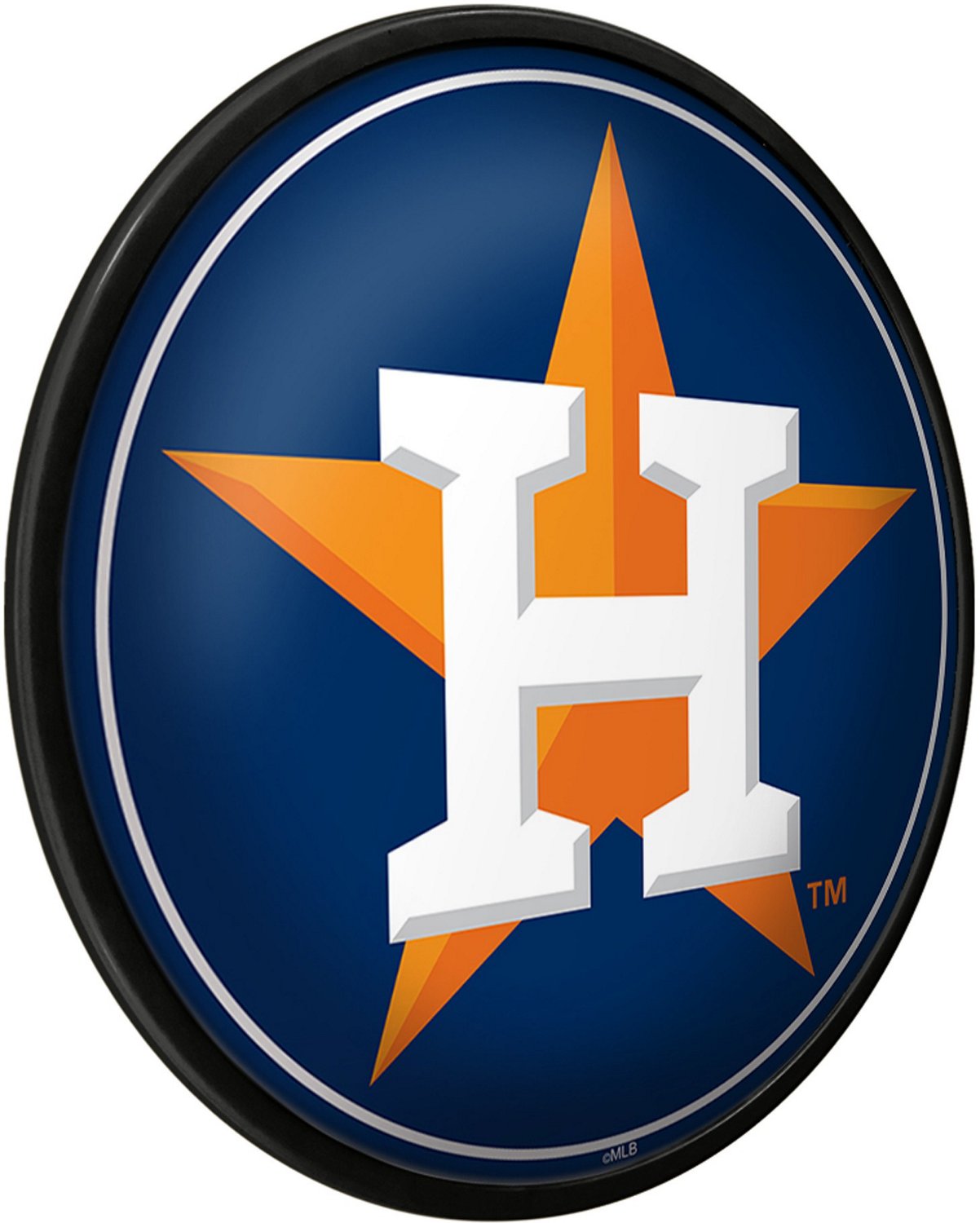 The Fan-Brand Houston Astros Logo Modern Disc Wall Sign | Academy