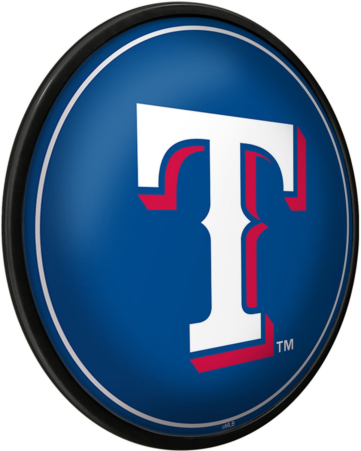 The Fan-Brand Texas Rangers Logo Modern Disc Wall Sign | Academy