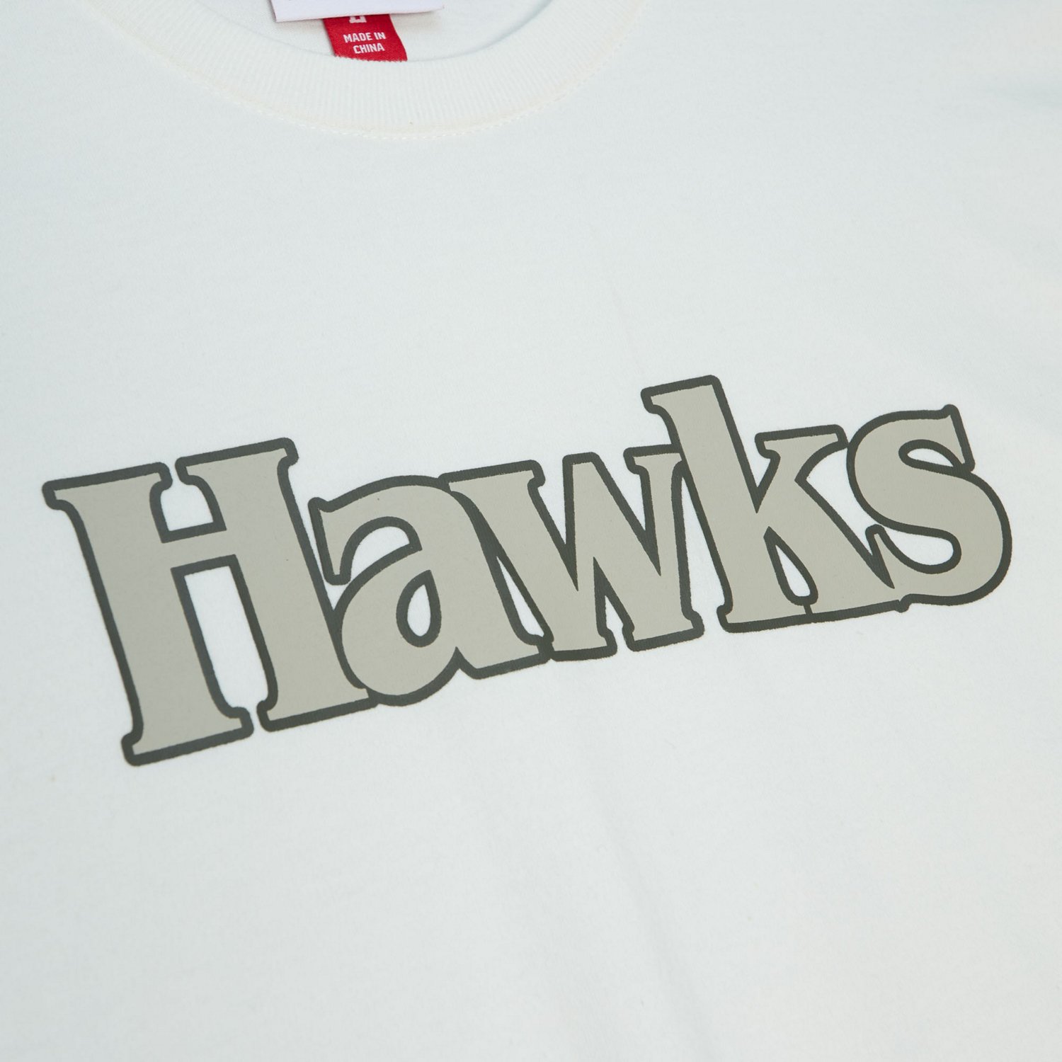 Mitchell & Ness Men's Atlanta Hawks Cream T-shirt | Academy