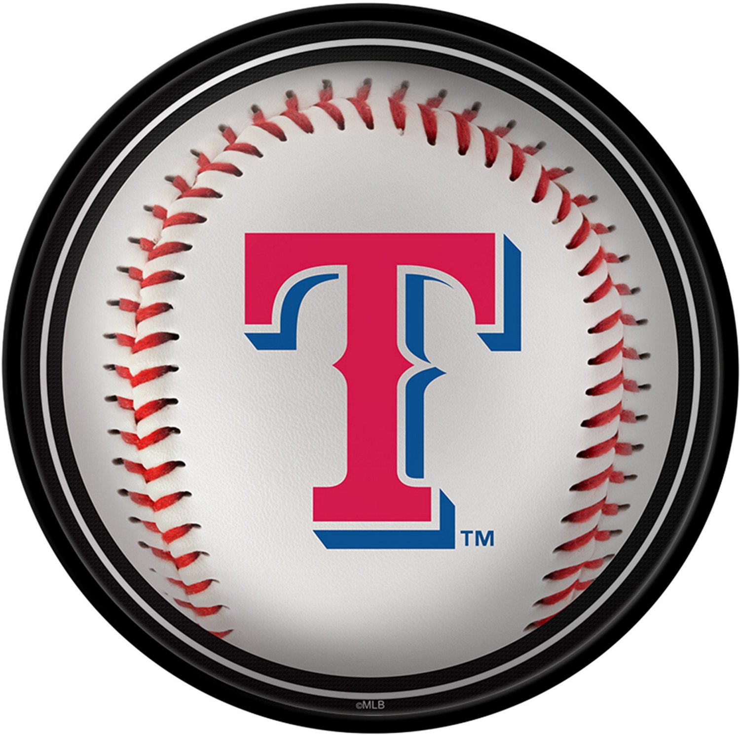 The Fan-Brand Texas Rangers Baseball Modern Disc Wall Sign | Academy