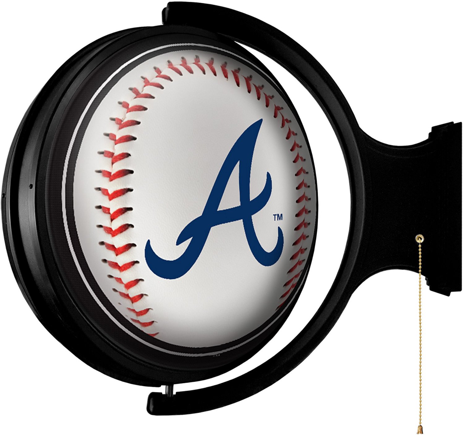 The Fan-Brand Atlanta Braves Baseball Original Rotating Lighted Wall ...