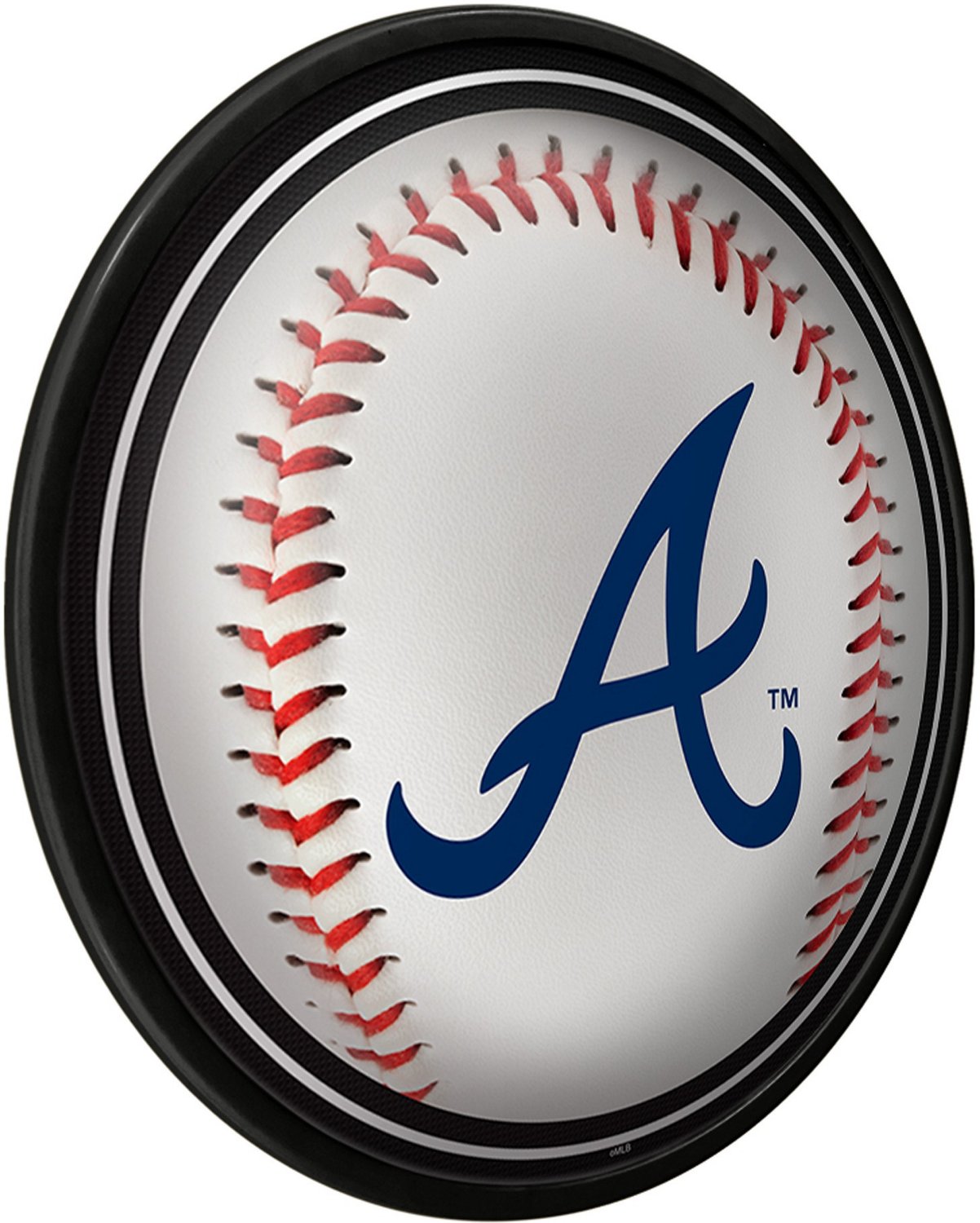 The Fan-Brand Atlanta Braves Baseball Modern Disc Wall Sign | Academy