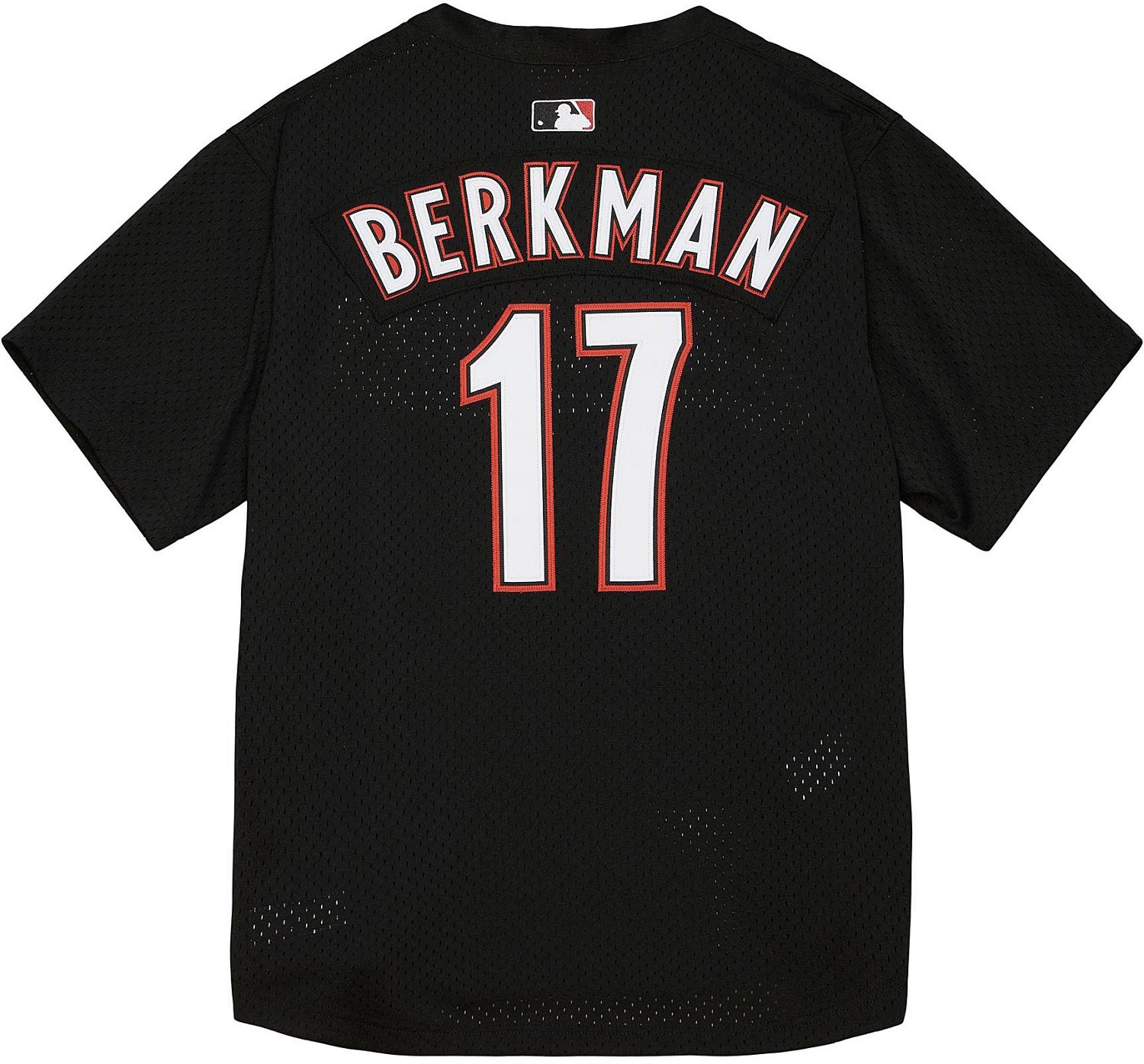 Mitchell & Ness Houston Astros Lance Berkman #17 Batting Practice ...