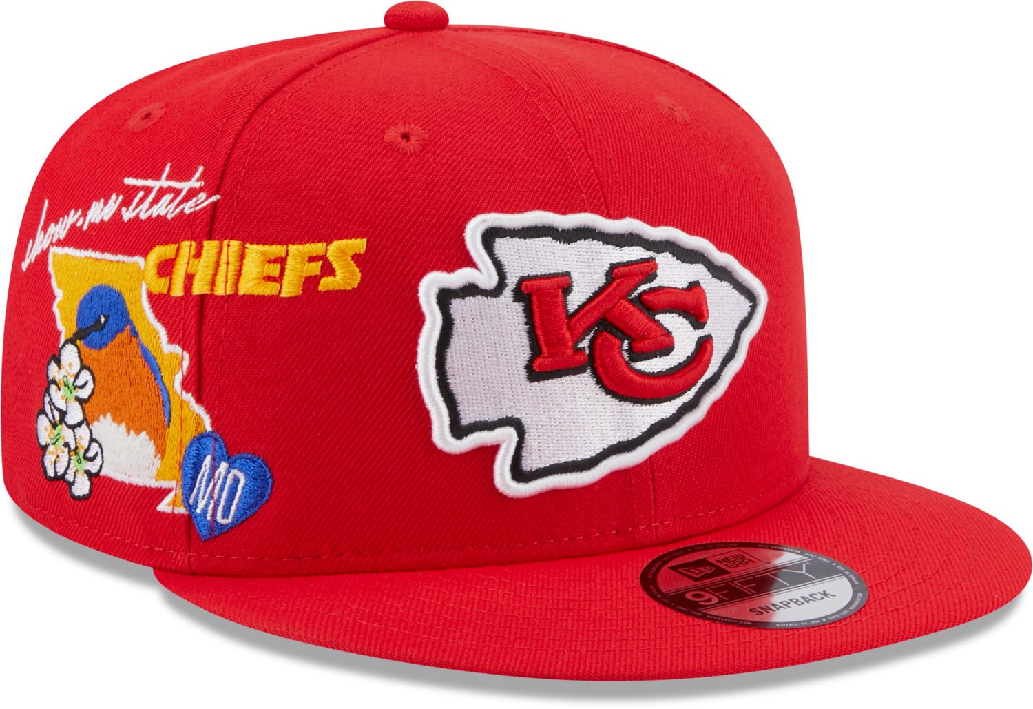 New Era Men's Kansas City Chiefs Icon 9FIFTY Cap | Academy