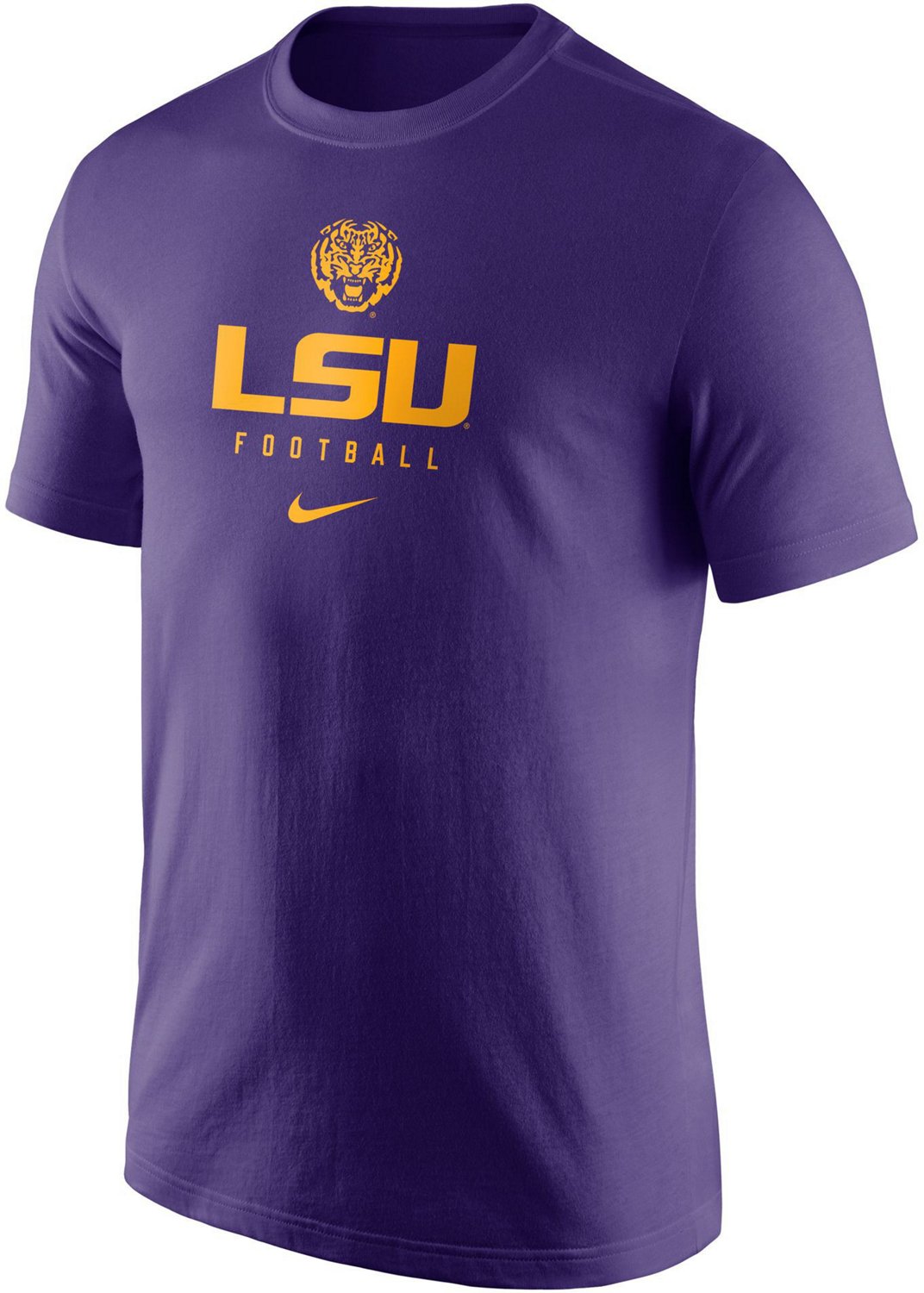 Nike Mens Louisiana State University Team Issue Dri Fit T Shirt Academy