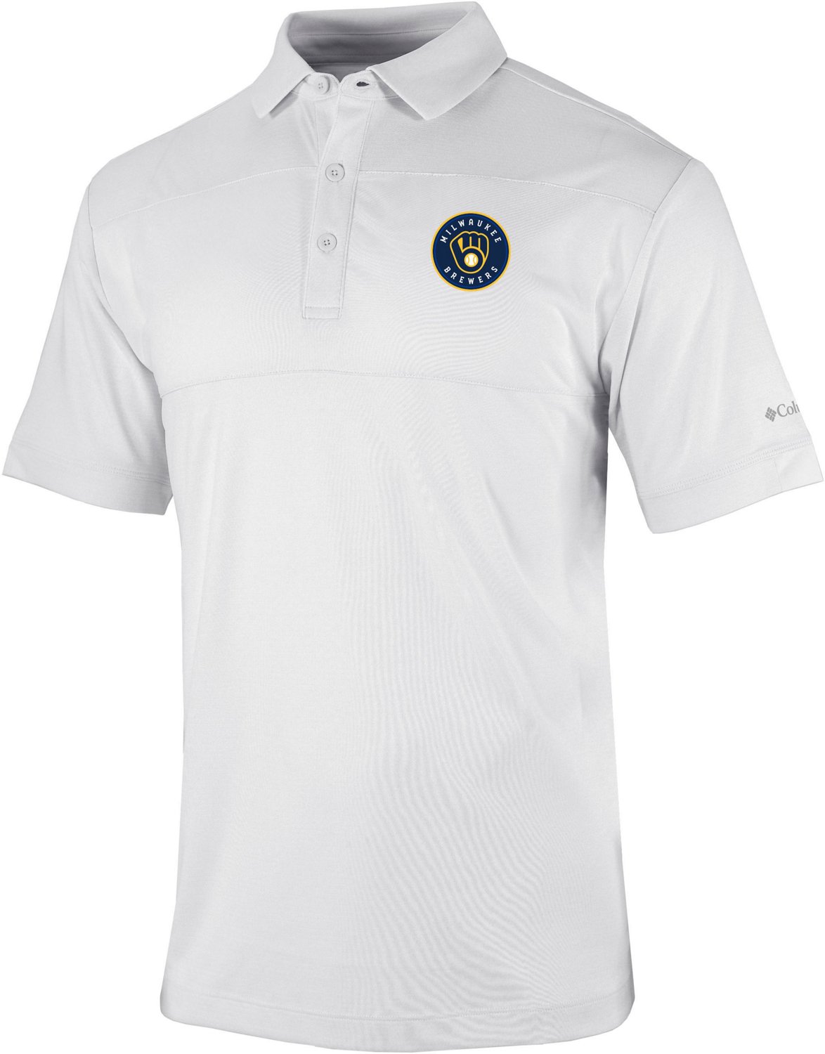 Columbia Sportswear Men's Milwaukee Brewers Total Control Polo | Academy
