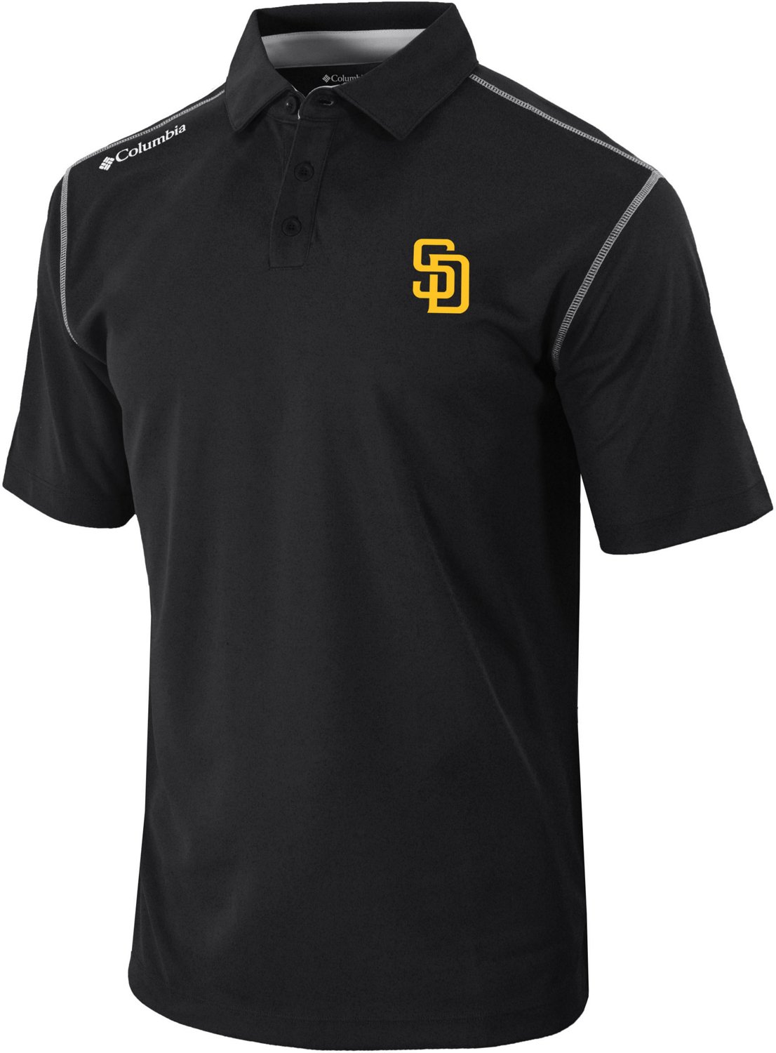 Columbia Sportswear Men's San Diego Padres Shotgun Polo Shirt | Academy
