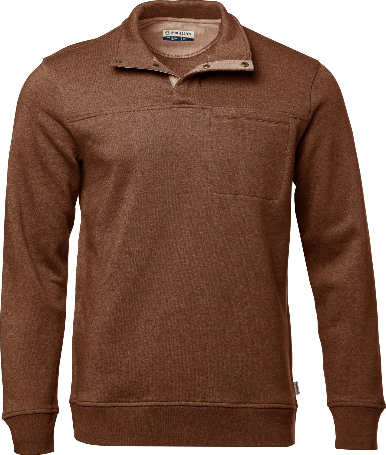Magellan Men's Campfire Mock 1/4 Zip Pullover | Academy