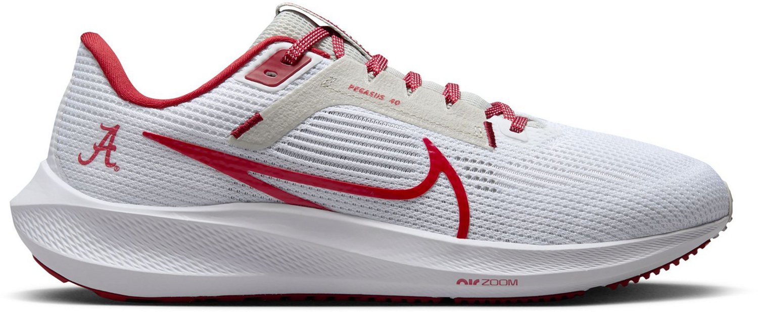 Nike Men's University of Alabama Air Zoom Pegasus 40 Running Shoes ...