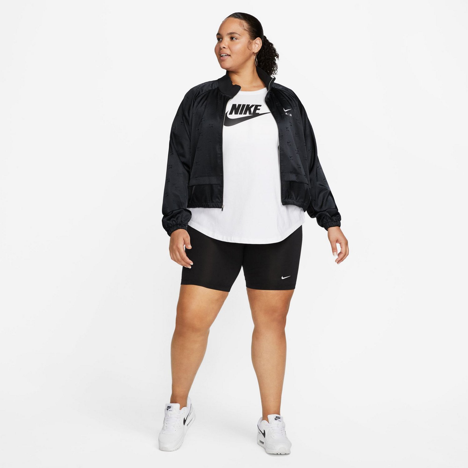 Nike Women's Sportswear Essentials Logo Plus Size T-Shirt | Academy