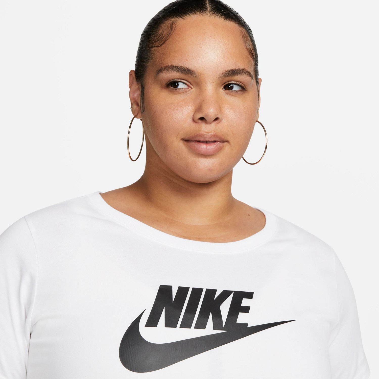 Nike Women's Sportswear Essentials Logo Plus Size T-Shirt | Academy