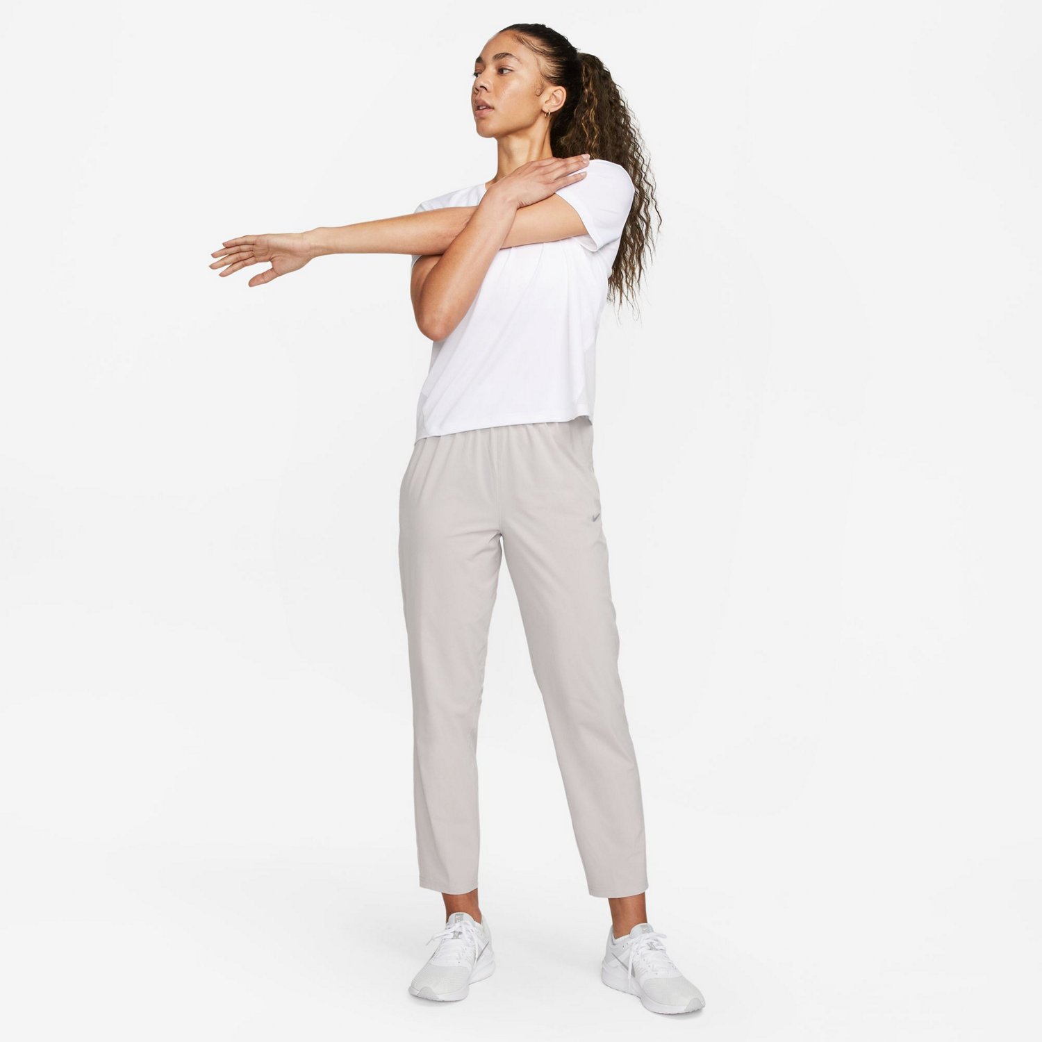 Nike Women's Fast Dri-FIT Firm Support Mid-Rise Pants | Academy