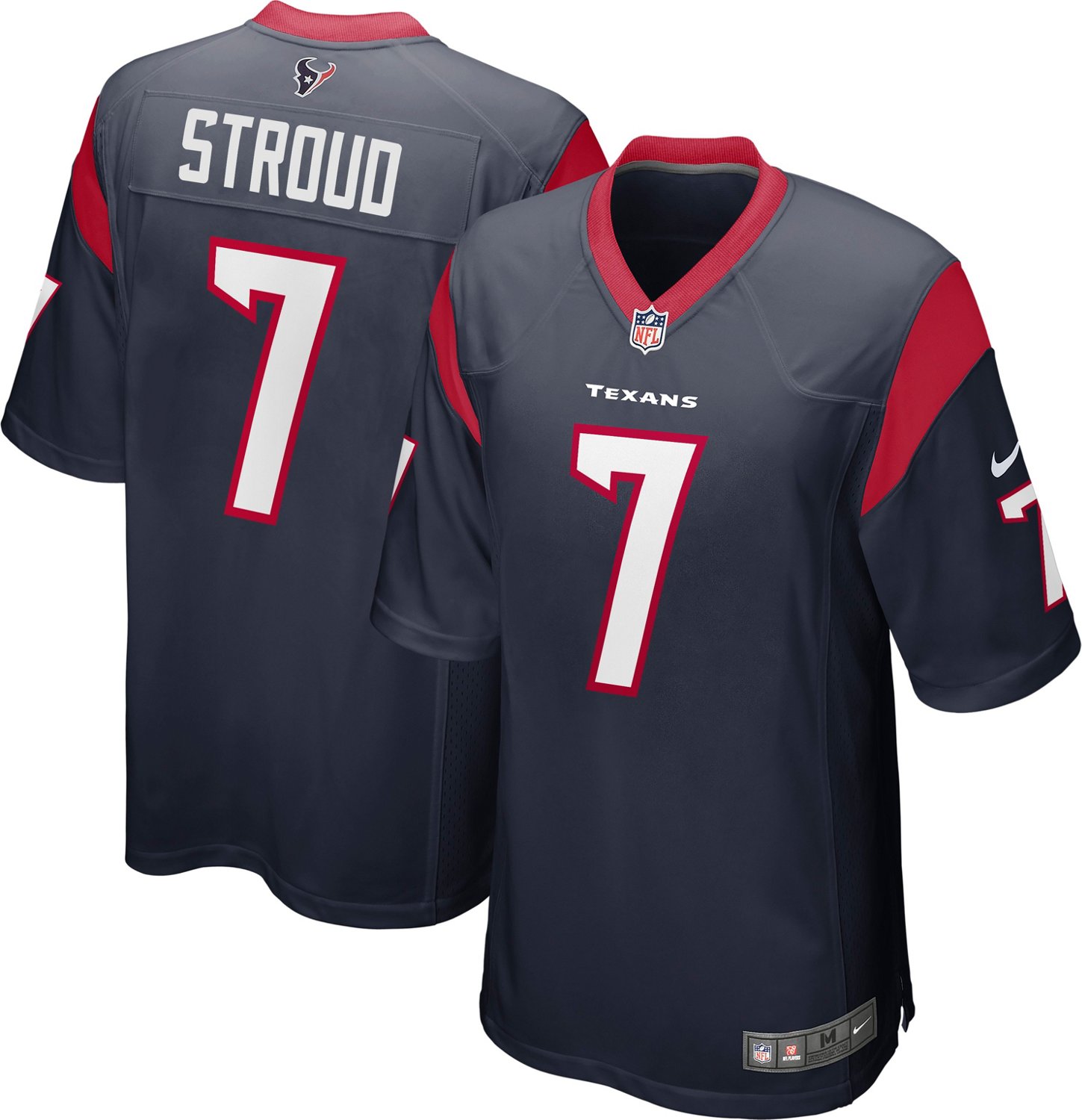 Nike Mens Houston Texans Cj Stroud 7 Home Game Jersey Academy