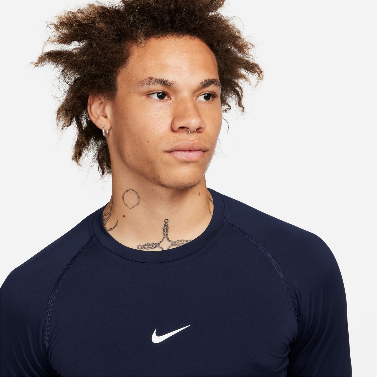 Nike Mens Slim Long Sleeve T Shirt Free Shipping At Academy